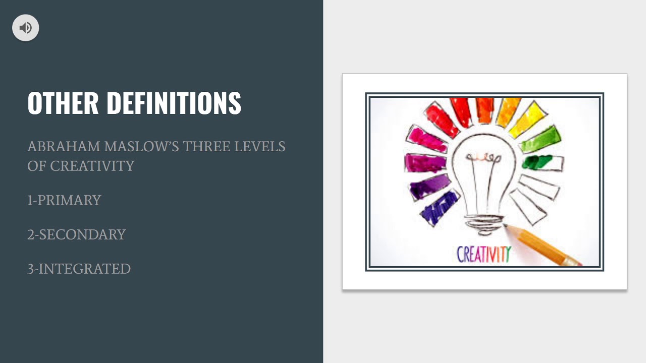 Critical and Creative Thinking presentation