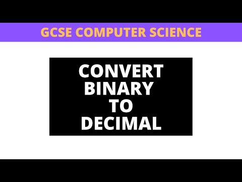 Convert Binary To Decimal Explainer