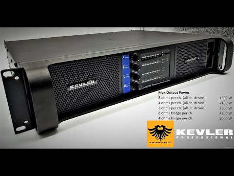 KEVLER HD 7000 CLASS TD POWER AMPLIFIER