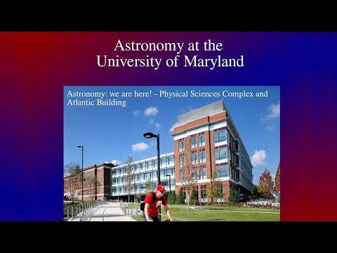 Astronomy Open House UMD 2021