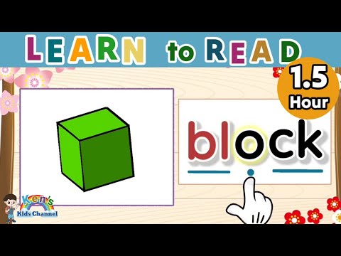 Consonant Blend "bl" and "cl" Compilation + More Sentence and Story Reading for Kids