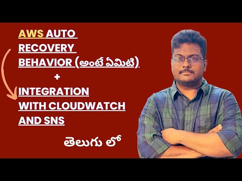 AWS Auto Recover Behavior In Telugu #aws #devops #awsexpert #cloudcomputing