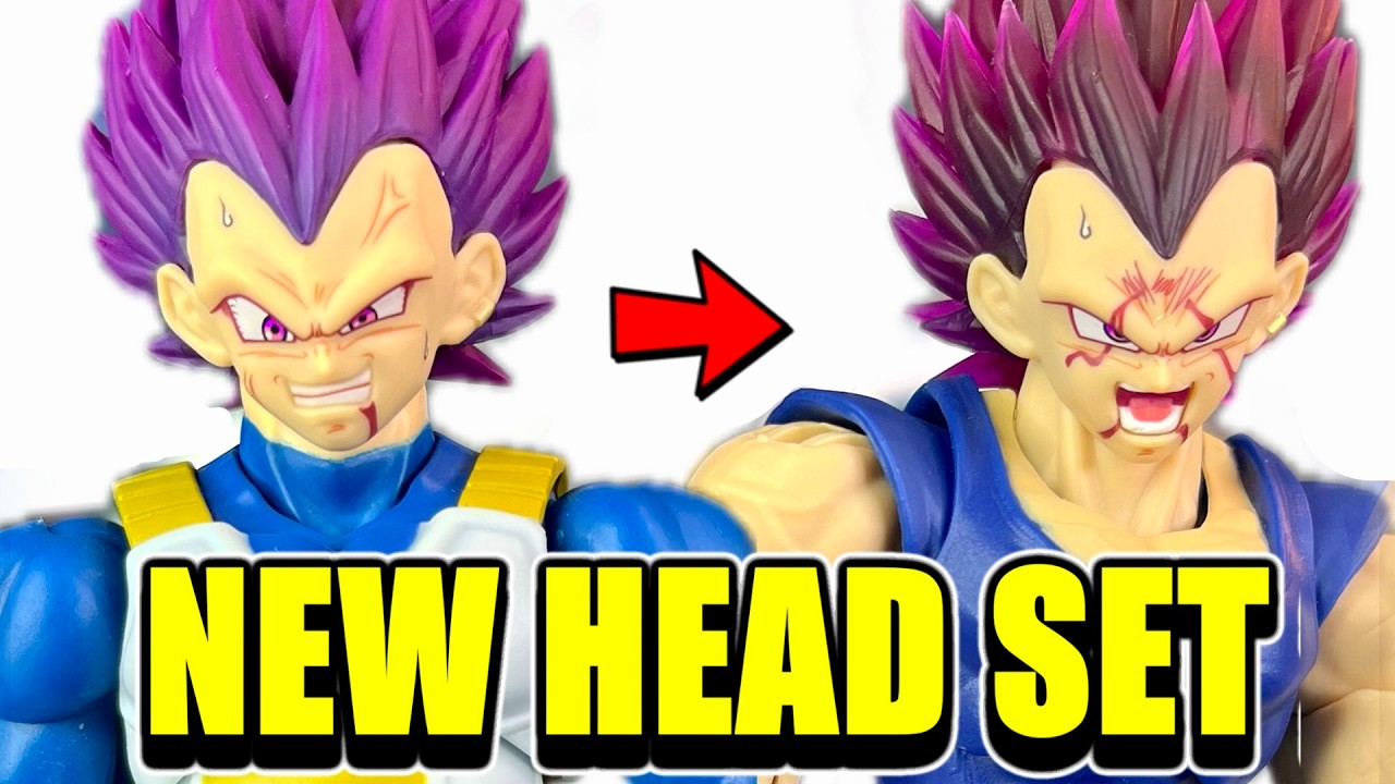 AIR OQ Vegeta Head Ultra Ego Dragonball Super Figuarts