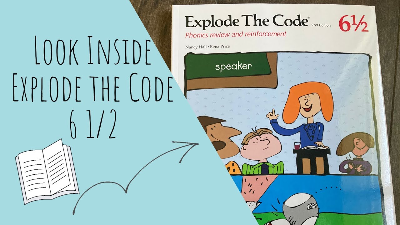Look Inside Explode the Code 6 1/2!