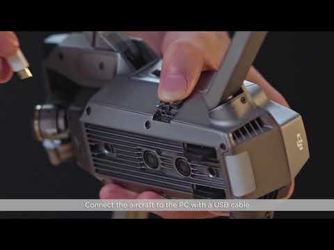 How to Update the DJI Mavic Pro Platinum Firmware with a PC