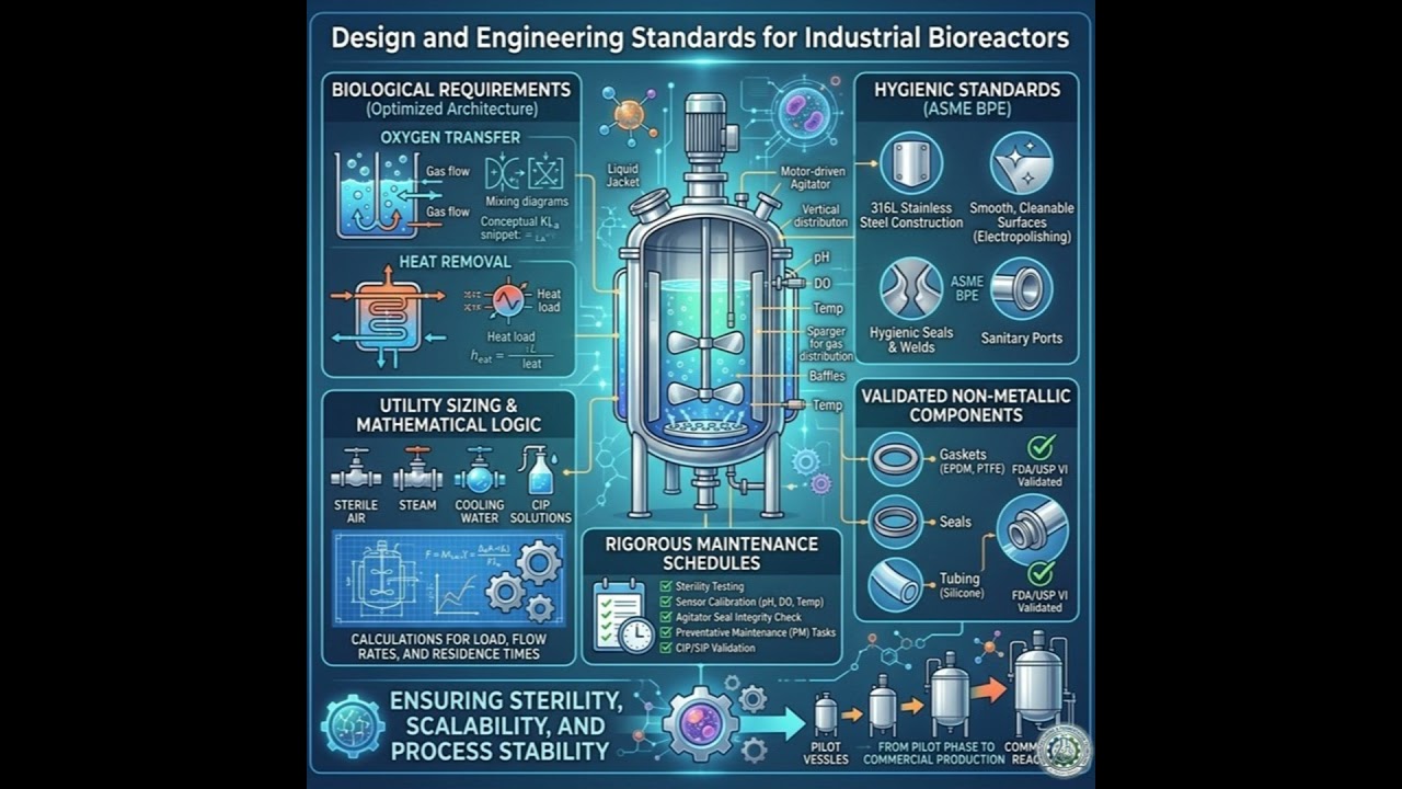 Design and Engineering Standards for Industrial Bioreactors