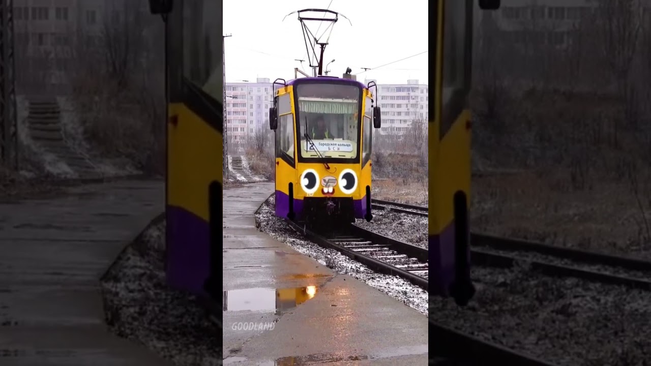 Goodland | Doodle Tram 🚃#goodland #shorts #doodles #doodlesart #tram