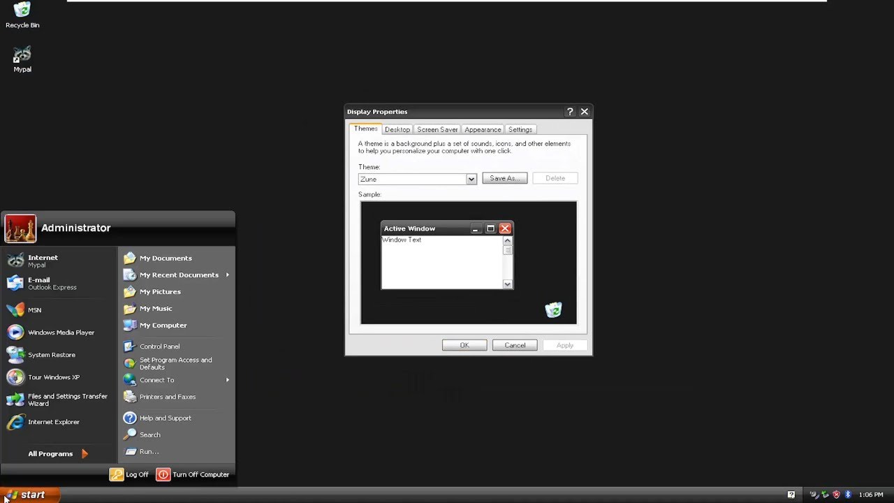 How To Change Theme In Windows XP [Tutorial]