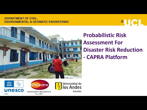 Probabilistic Risk Assessment For Disaster Risk Reduction - CAPRA Platform (7 April 2022)