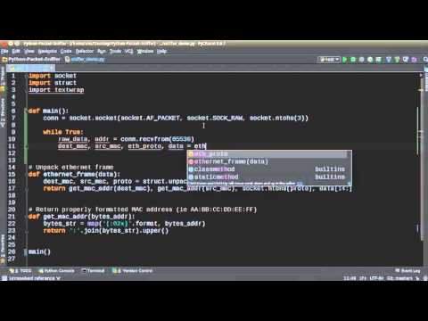 Learn Python Network Packet Sniffer Tutorial 3 Capturing Traffic - Mind Luster