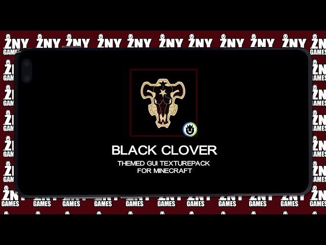 BLACK CLOVER [BEDROCK] 🍀 Minecraft Texture Pack