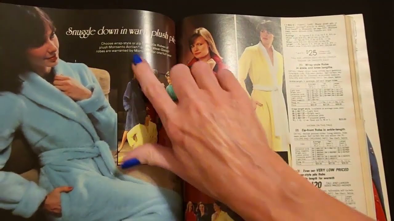 ASMR | Sears 1981 Catalog - Bras (Whisper)
