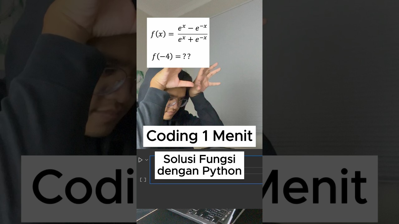 Sepertinya tidak sampai 1 menit - Coding 1 Menit #coding #matematika #python
