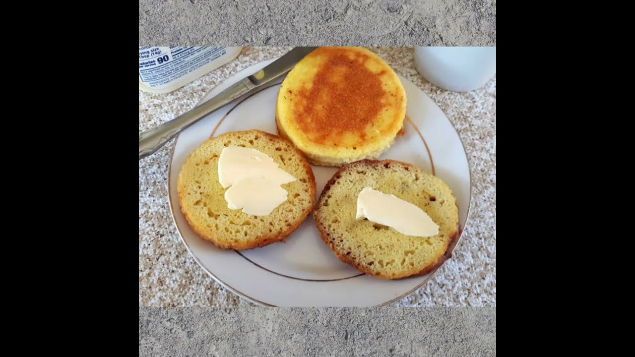 Quick 3 Ingredient Keto English Muffin Nut Free And Gluten Free