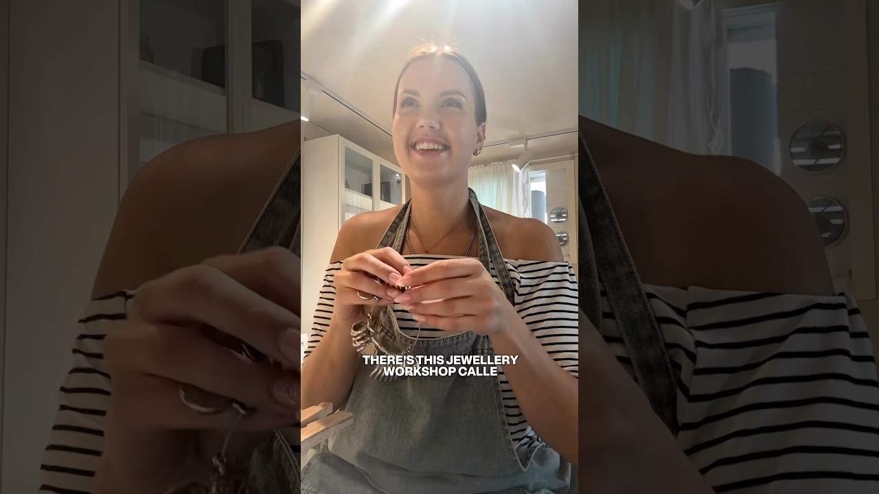 Create your own silver ring 💍 #seoul