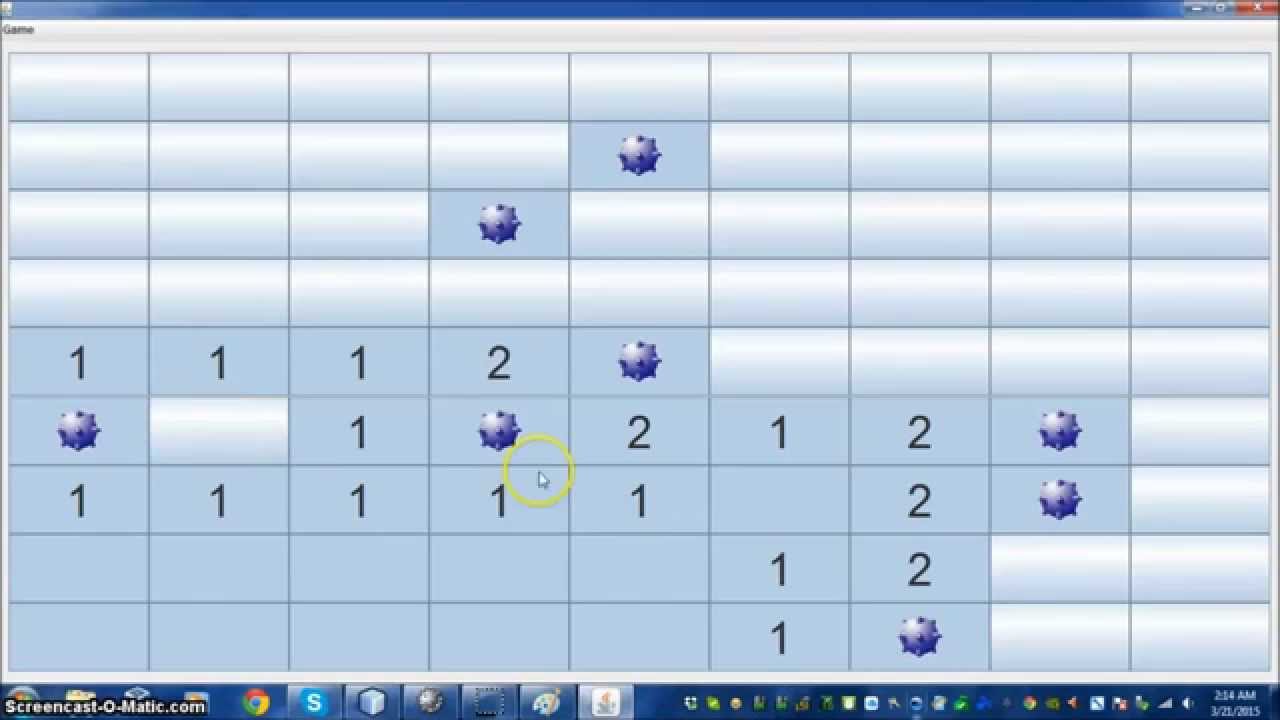 Recursion and minesweeper (java programming tutorial)