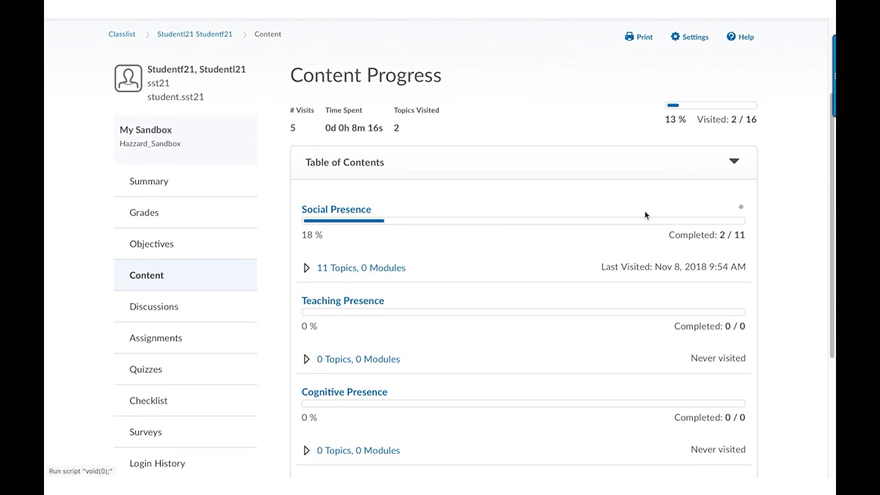How to Use the Classlist Tool