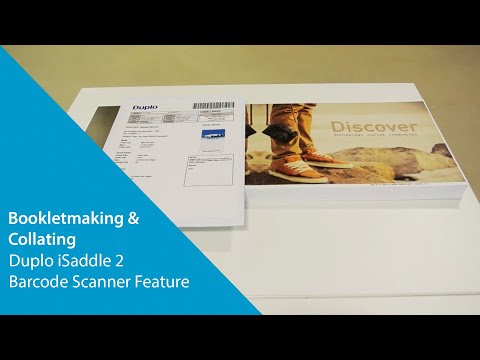 Duplo iSaddle 2 Barcode Scanner Feature