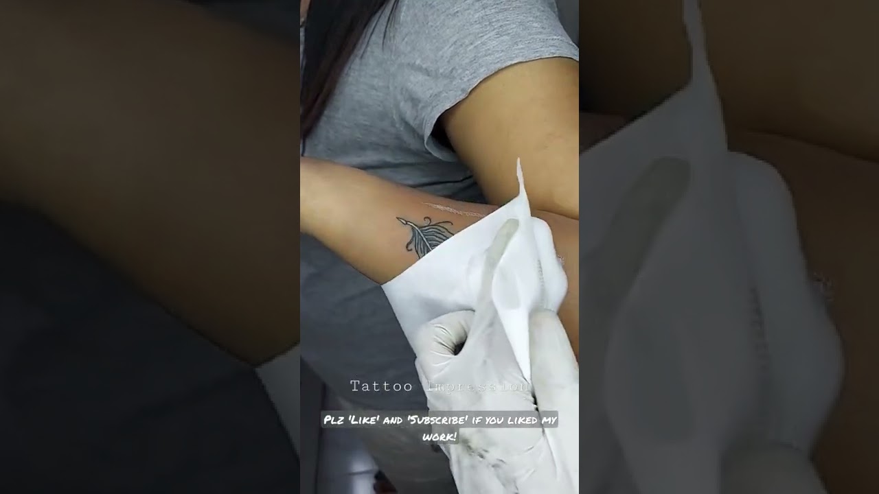 Peacock feather tattoo for girls #tattoo #tattoos #tattooartist #new #subscribe #youtubeshorts