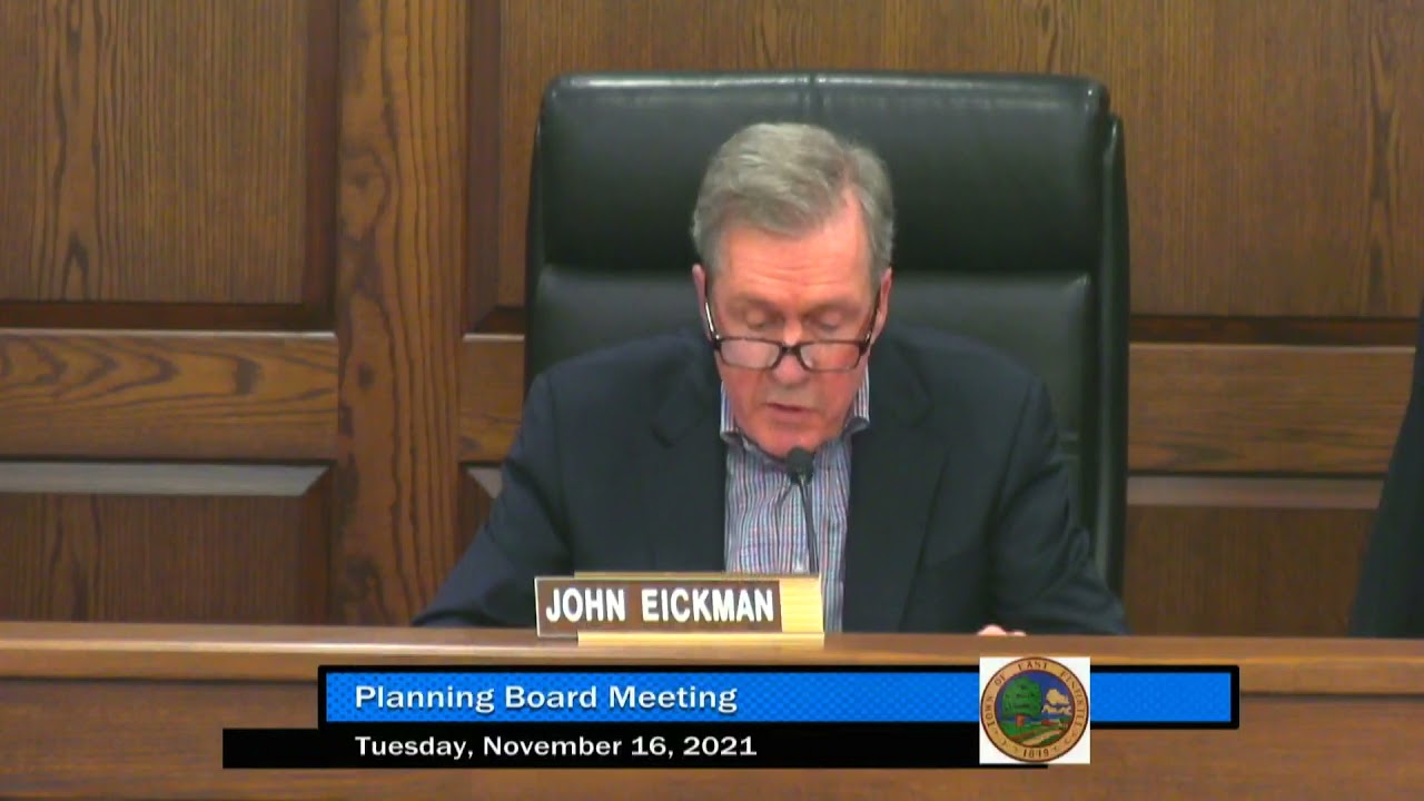 Planning Board Meeting 11-16-21