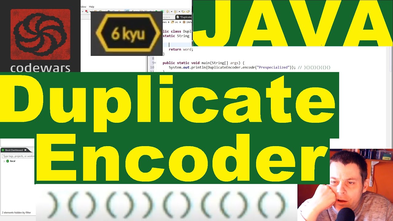 Codewars DuplicateEncoder Java solution