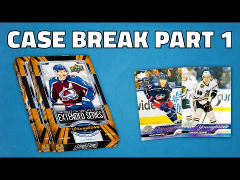 FIRST LOOK: 2023-24 Upper Deck Extended Series Hobby 2 Box Break (Case Break Part 1)