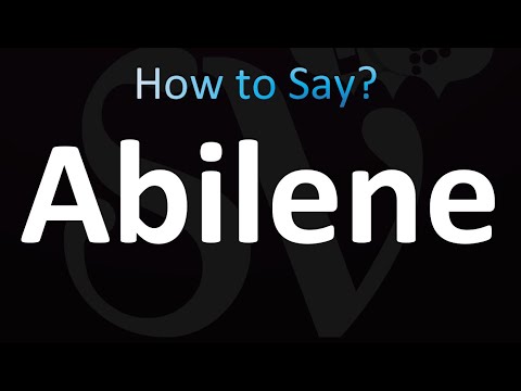 How to Pronounce Abilene, Texas (Correctly!)