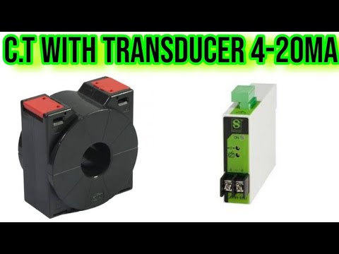 How to Connect Or Wiring Of current transformer With Transducer 4-20ma