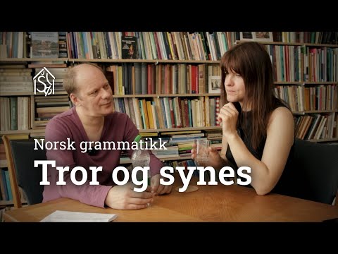 Norsk grammatikk: Tror og synes | Snorre og Alise