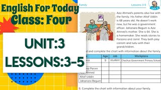 Class 4 Unit 3 English Watch HD Mp4 Video Download Free