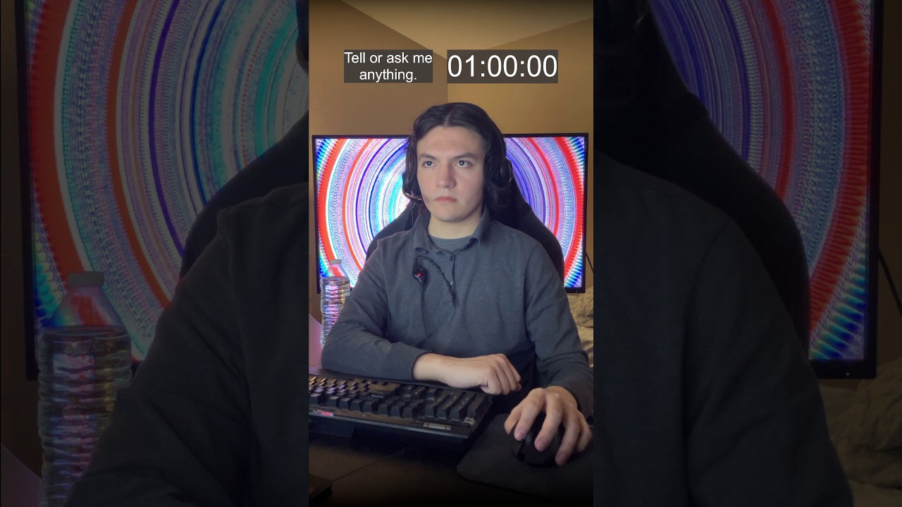 Me Reading Viewers' Chat-Messages; Tell or Ask Me Anything