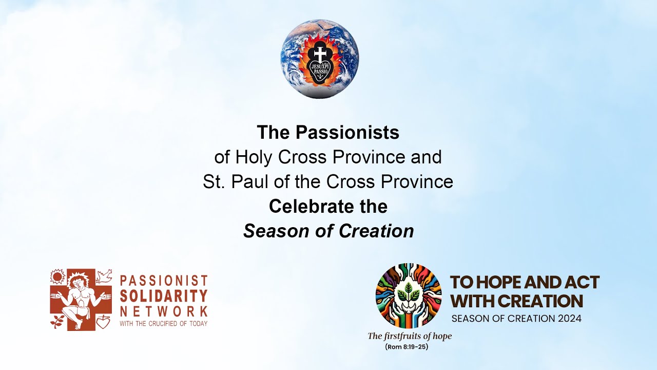 Sunday Reflection - The Passionist Celebration of the Season of Creation