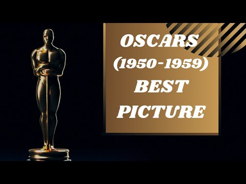Oscars Winning Movies From 1950-1959 | Best Pictures | Academy | Listographer