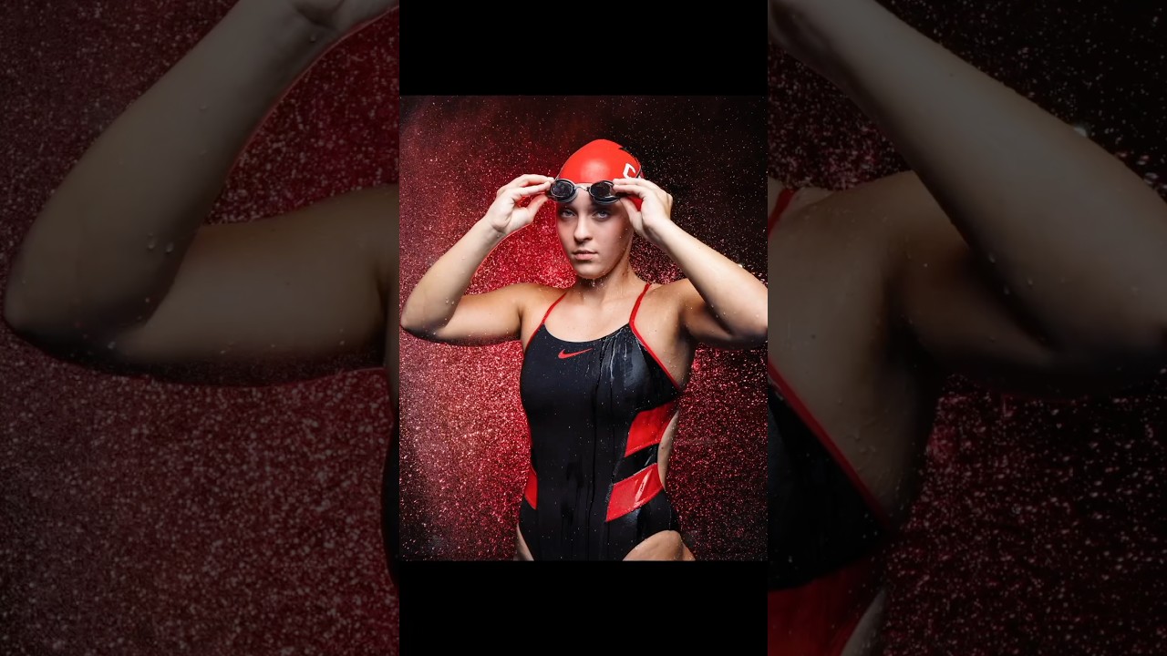 Water + Flash = epic swim photos! #swimmer #swimteam #sportsphotography