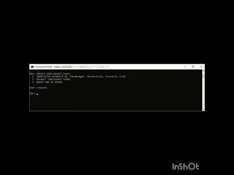Create users in Oracle Database 12c/19c #viral #shorts #shortvideo #java #oracle #oracledatabase