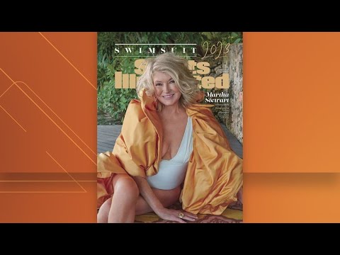 Martha Stewart makes history as Sports Illustrated Swimsuit Issue cover model