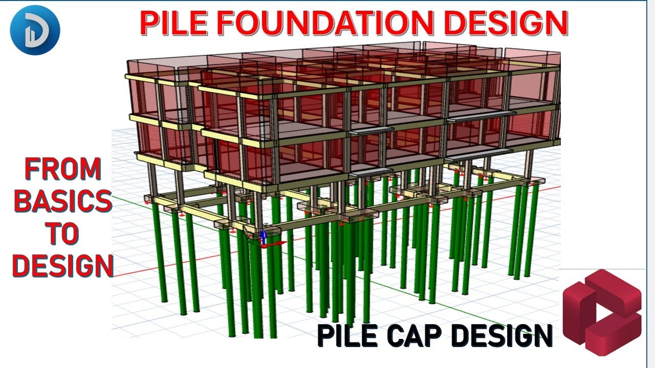 Complete Pile Foundation Design with Prota Structure (Pile Cap)
