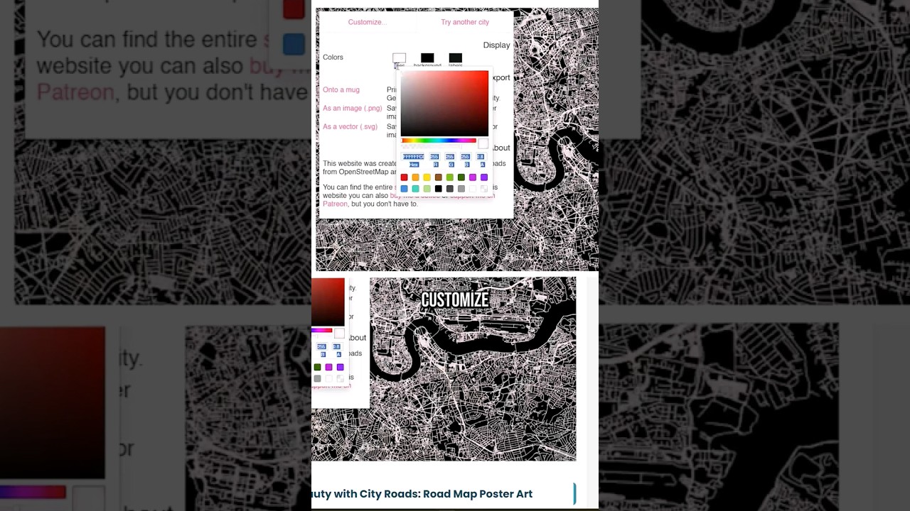 Download your citymap in High Quality for free 💯 #architecture