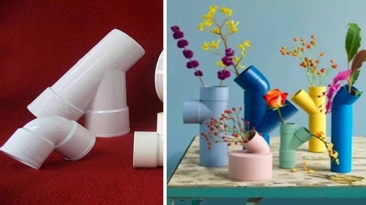 33 IDEAS CREATIVAS CON TUBOS DE PVC
