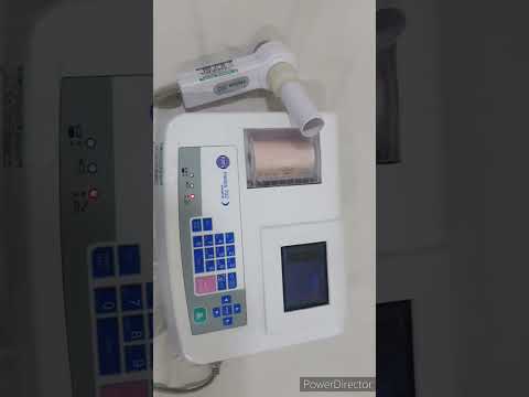 #SPIROMETRY MACHINE #PFT 🫁 #nursingshorts#skill#instrument# 🫁 function test #diagnostic procedure