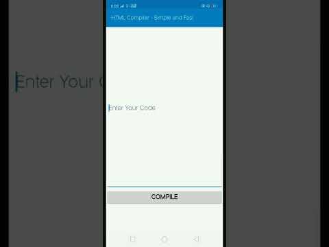 HTML coding on mobile 📱🤯 || Html mobile compiler .