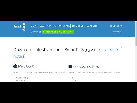 How to download and install SmartPLS