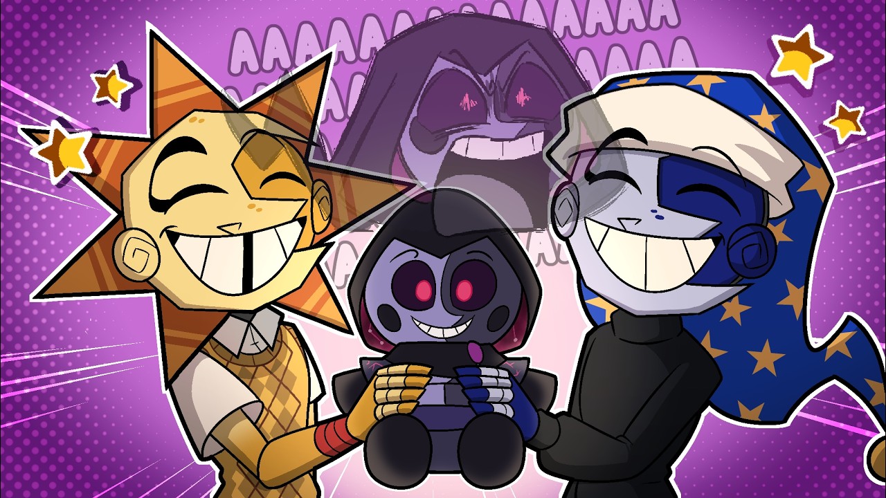 Sun and Moon vs PLUSHY TITAN in VRChat