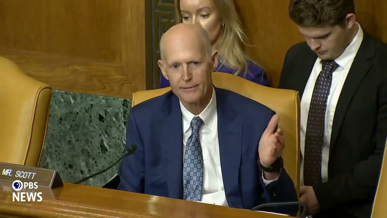 WATCH: Sen. Scott questions OMB chief Vought in Trump budget hearing