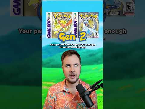 What Your favorite Pokemon Generation Says About You! #pokemon #anime #rpg #nintendo #gamer