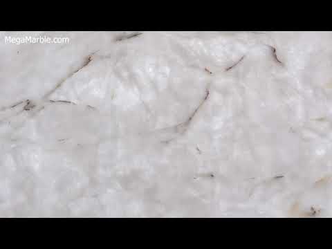 2cm Lumix White Quartzite Slabs – Mega Marble