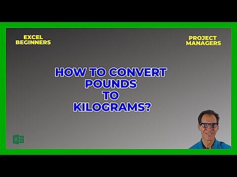 How to Use Excel CONVERT Function to Convert Pounds to Kilograms and Vice Versa