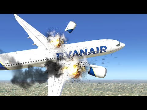 🔴LIVE Boeing 737 Max 8 Engine Explodes | Live Plane Spotting X-PLANE 11 #aviation