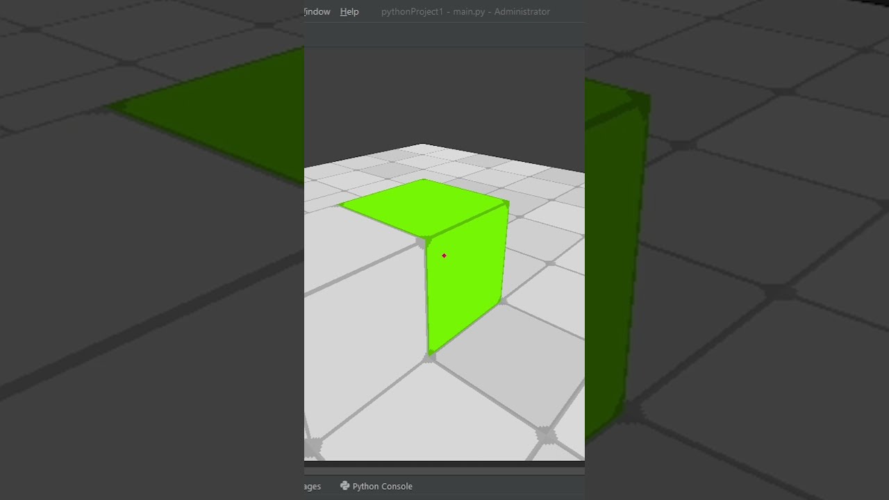 Minecraft in Python in 30 seconds #shorts