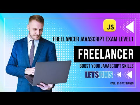 Freelancer JavaScript Exam Level 1: Boost Your JavaScript Skills ( 90%) – By LETSCMS